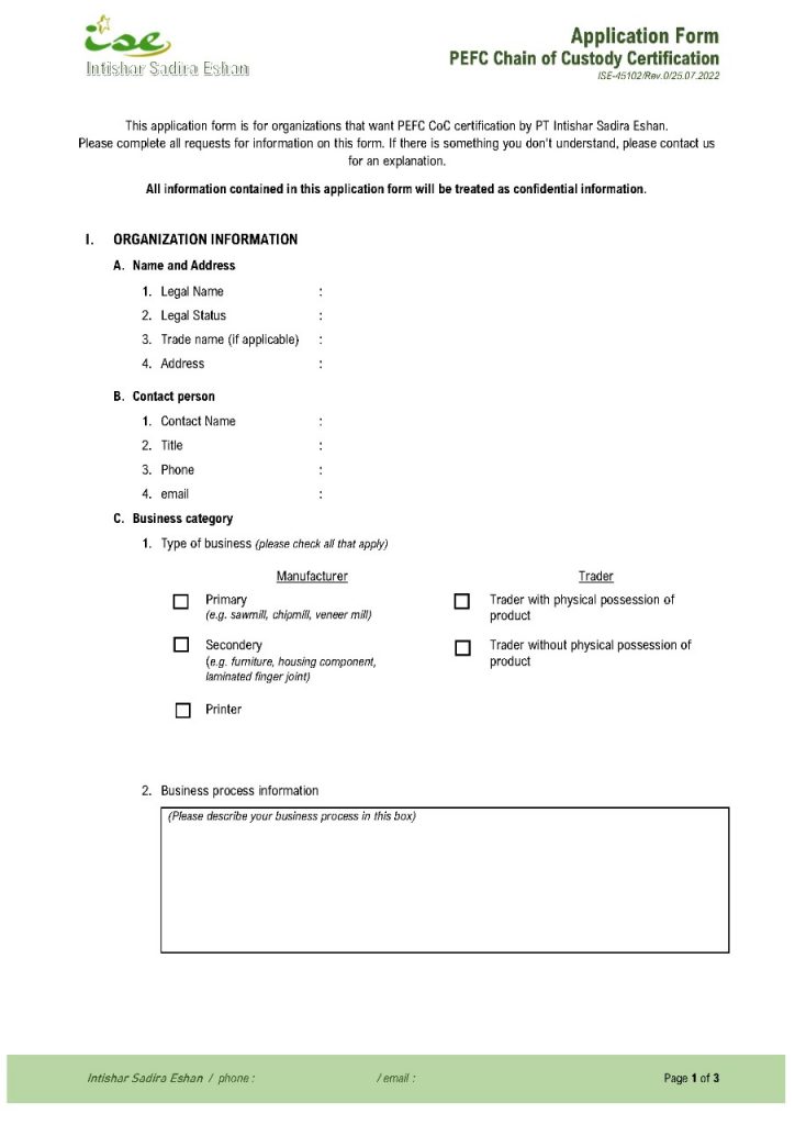 aplikasi-permohonan-coc - PT. Intishar Sadira Eshan
